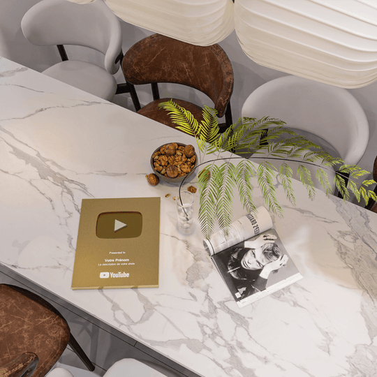 Awardly I Trophées YouTube personnalisés pour célébrer vos succès