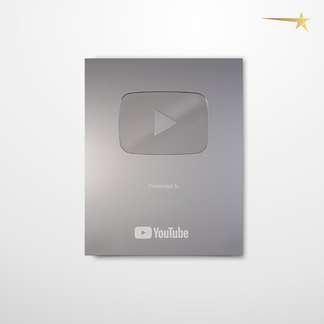 Trophée YouTube personnalisable | Acheter Maintenant – Awardly